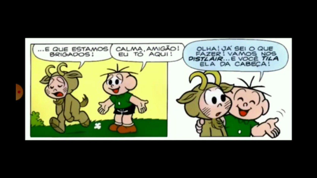 Cascão em "o maior bode" - Turma da Mônica - Quadrinhos Narrados - YouTube