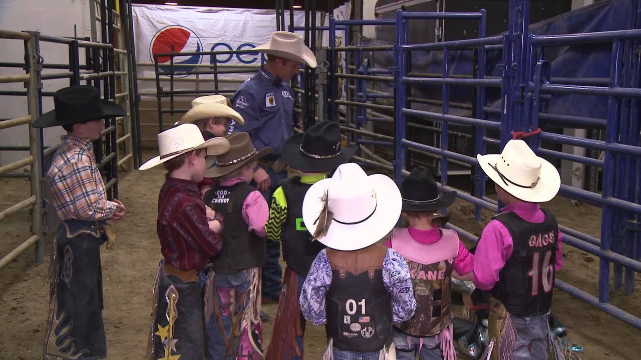 The Ride with Cord McCoy: Miniature Bull Riding - YouTube