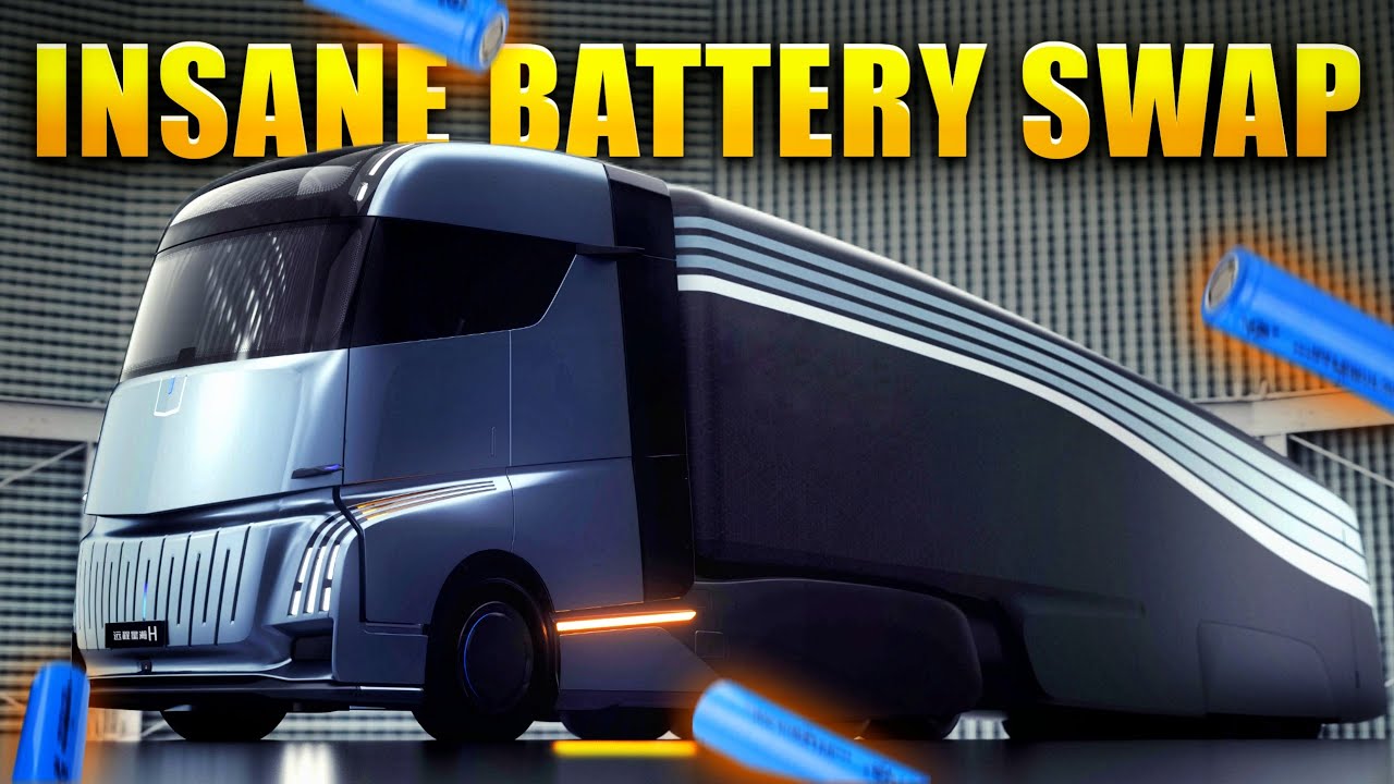 This ELECTRIC Semi That Swaps Its BATTERIES Is Insane! - YouTube
