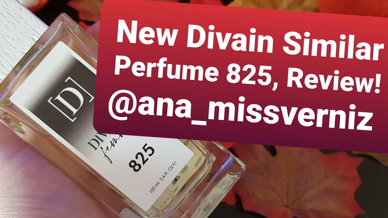 New Divain Similar Perfume 825, Review! - YouTube