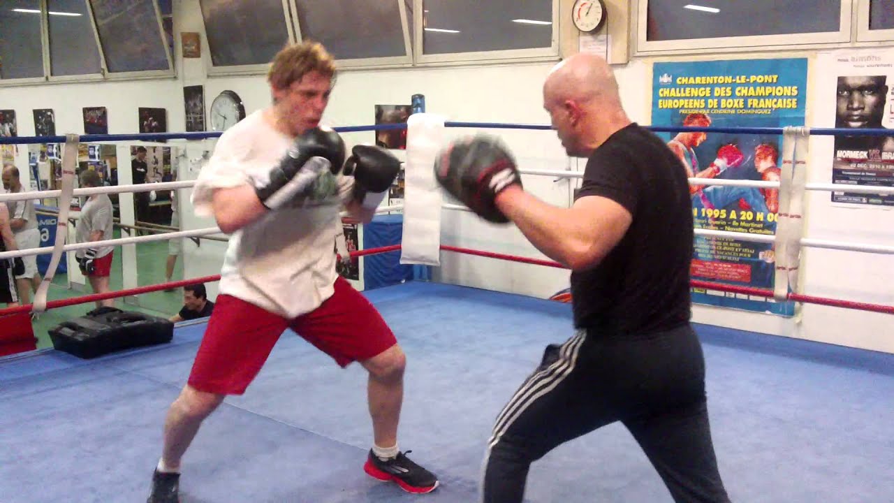 Patrick Vallee Boxing Mitt Training - YouTube