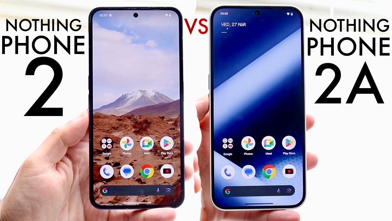 Nothing Phone 2a Vs Nothing Phone 2! (Comparison) (Review) - YouTube