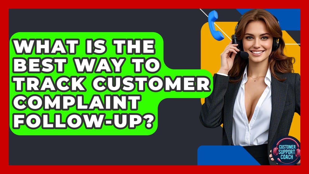 What Is The Best Way To Track Customer Complaint Follow-up? - Customer ...