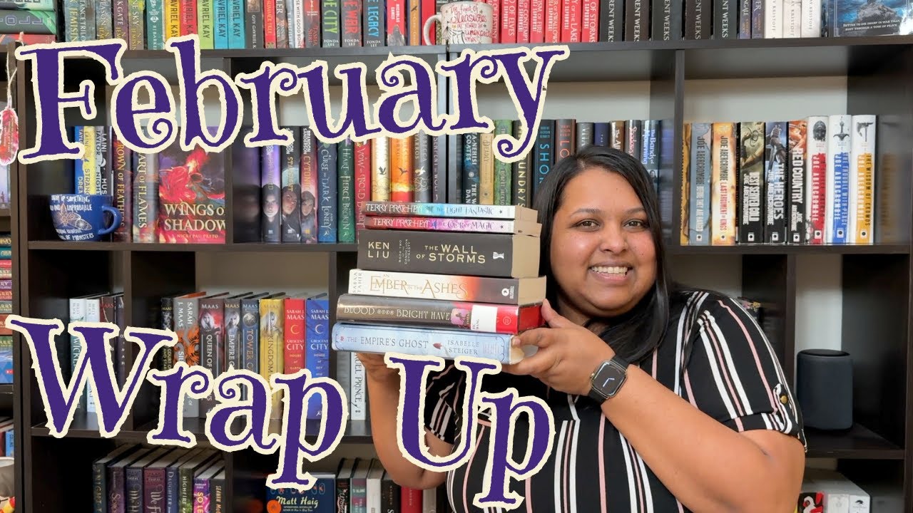 February Reading Wrap Up - YouTube