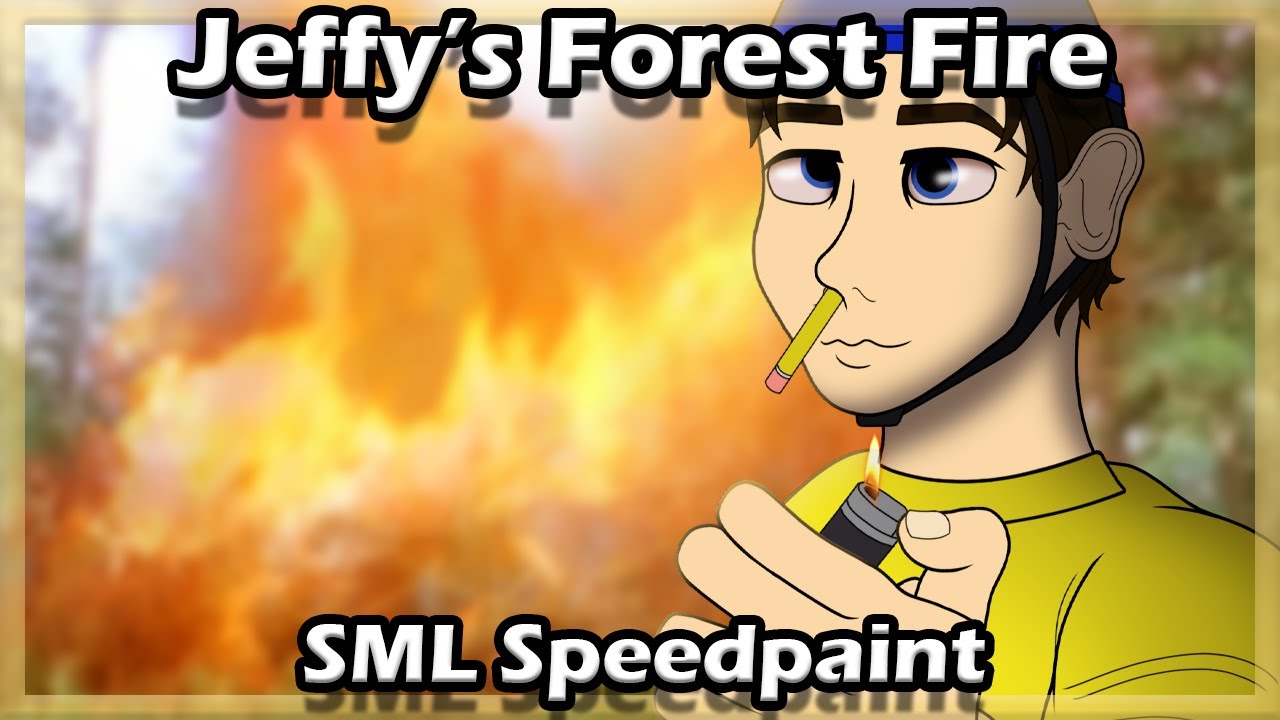 Jeffy's Forest Fire | SML Speedpaint - YouTube