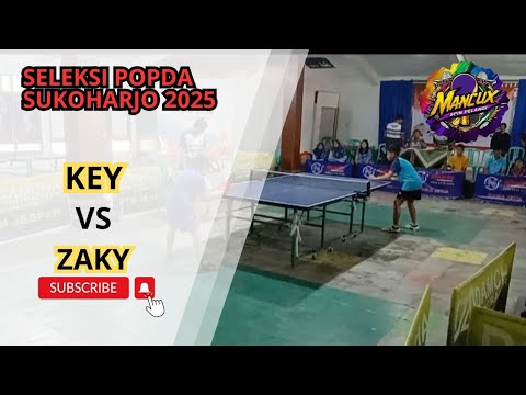 SELEKSI POPDA SUKOHARJO 2025 🌈 ZAKY VS KEY - YouTube