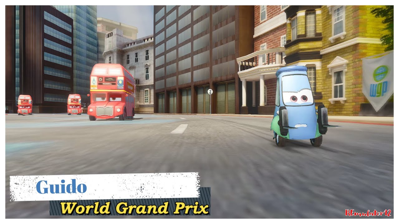 Cars 2 The Video Game | Guido - Mission Mode | World Grand Prix - YouTube