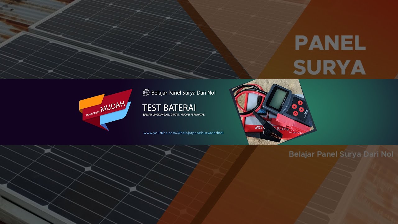 Alat Test Murah Untuk Baterai Panel Surya Bisa Untuk Motor & Mobil ...