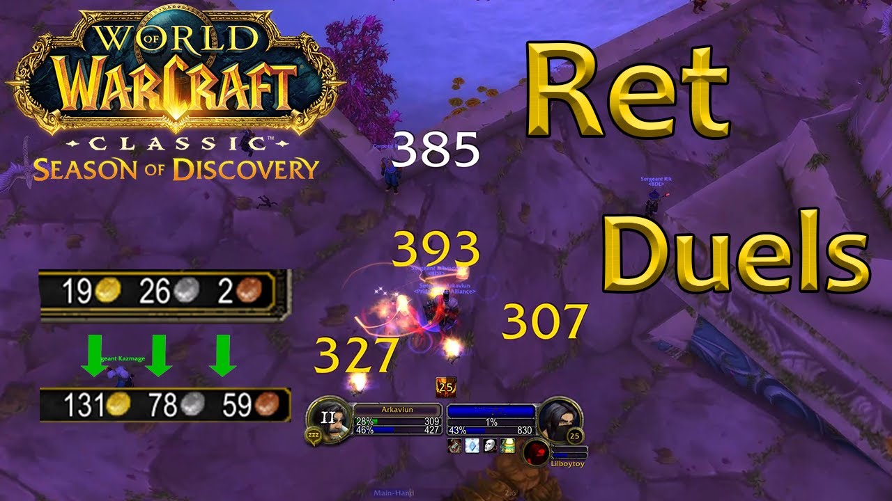 How a Ret makes gold in SoD Phase 1- Blood and Honor - YouTube