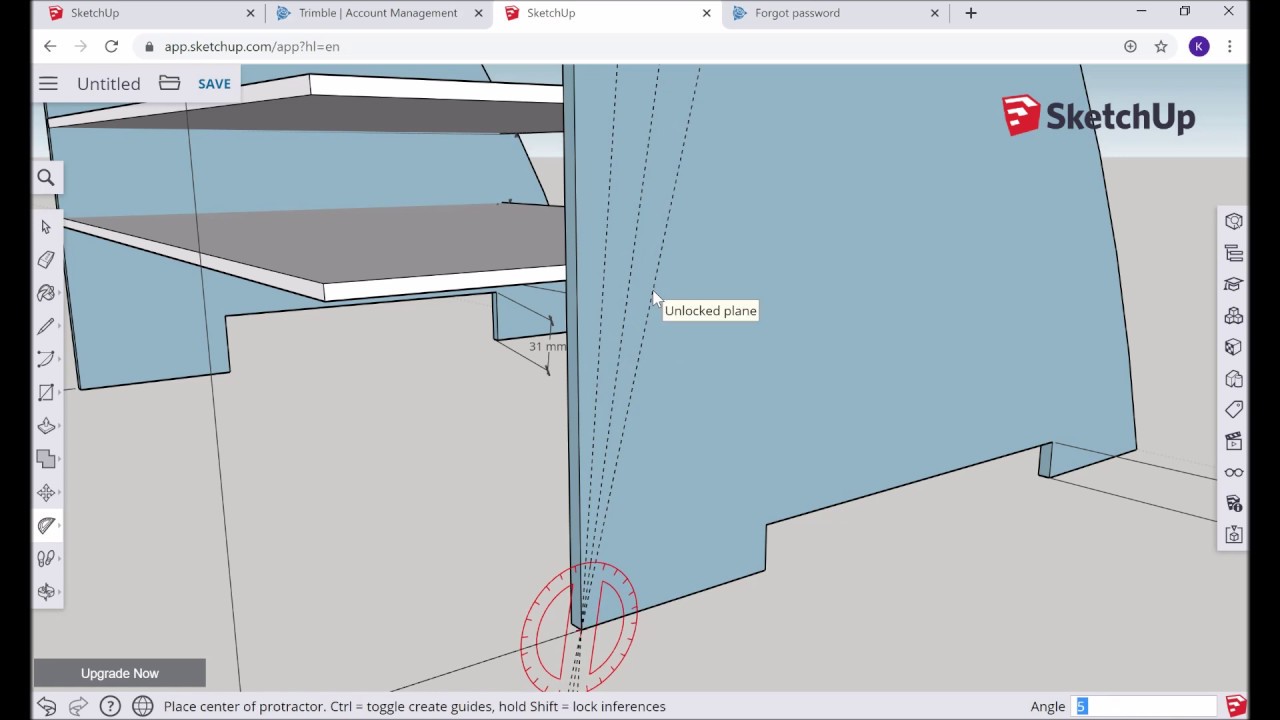 Sketchup Lesson For Drawing Angle Lines YouTube sketchup-lesson-for-drawing-angle-lines-youtube