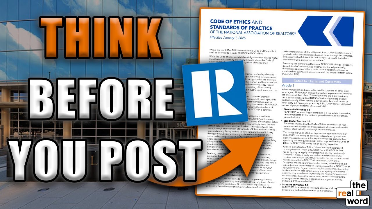 NAR’s Code of Ethics Change: Protecting Values or Controlling Speech ...