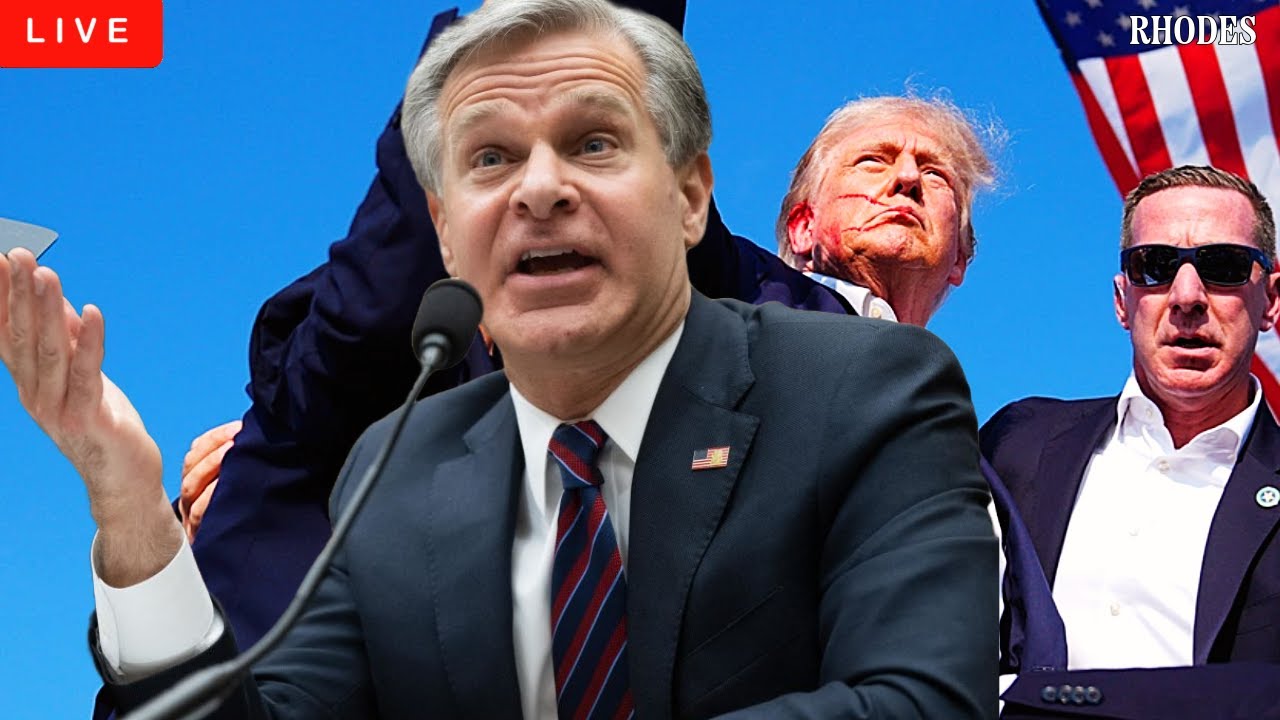 RHODES: LIVE: FBI Director Chris Wray hearing on Trump assassination ...
