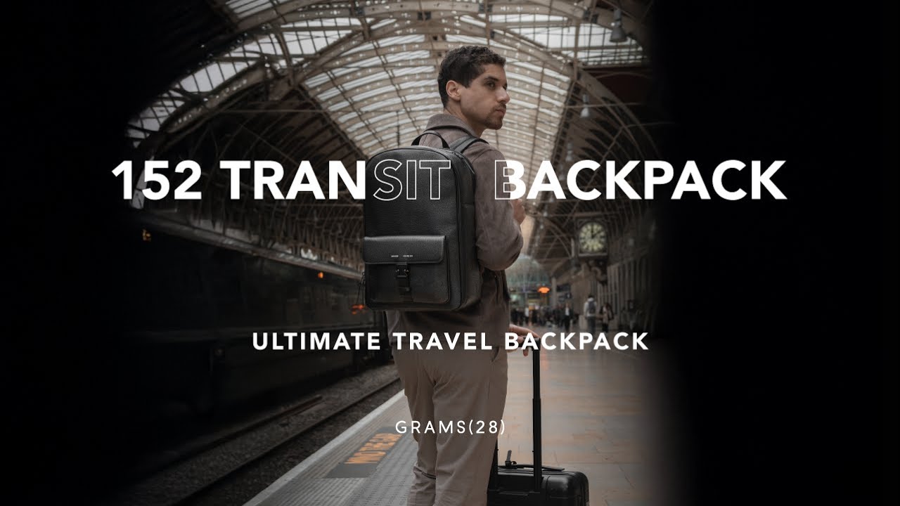 Introducing: The 152 Transit Backpack by GRAMS28 - YouTube