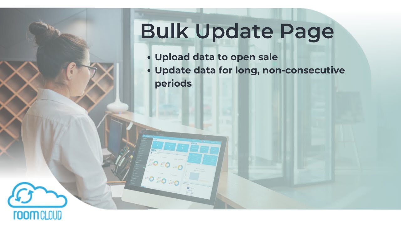 Bulk Update Page in RoomCloud Channel Manager - YouTube