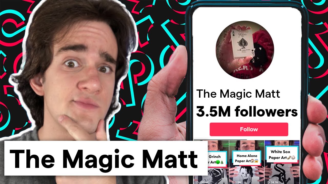 HOW THE MAGIC MATT GREW TO 3.5M ON TIKTOK DOING MAGIC - YouTube
