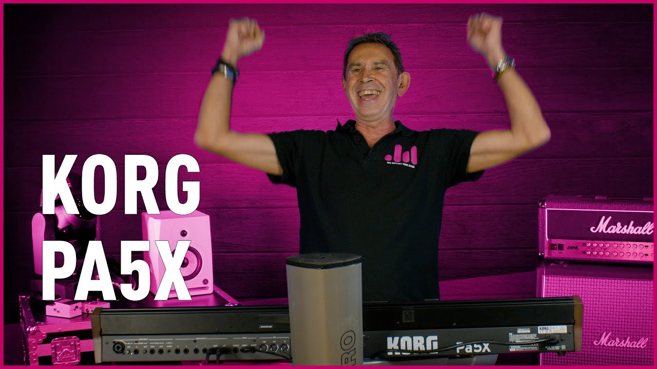 Korg PA5X Workstation Keyboard In-depth Review | Bax Music - YouTube