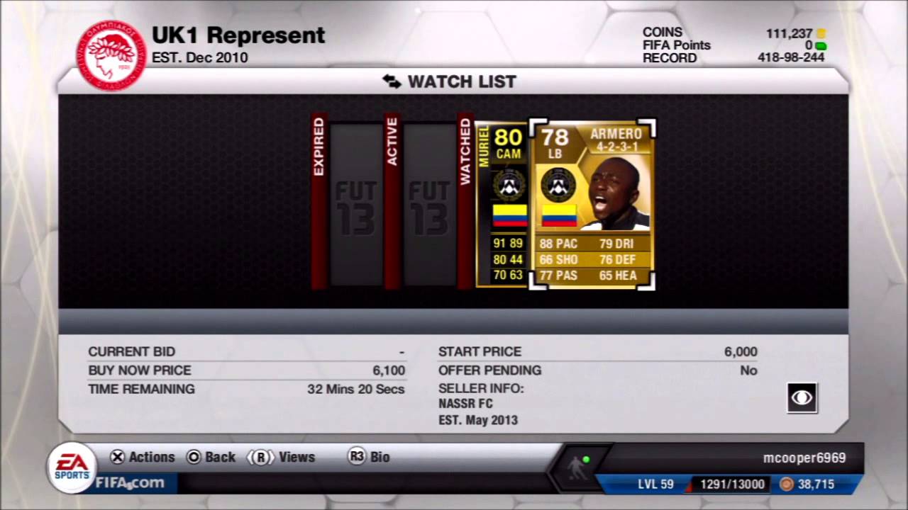 My Top 5- Best CAM & LB Perfect Link Player Combinations || Fifa 13 ...