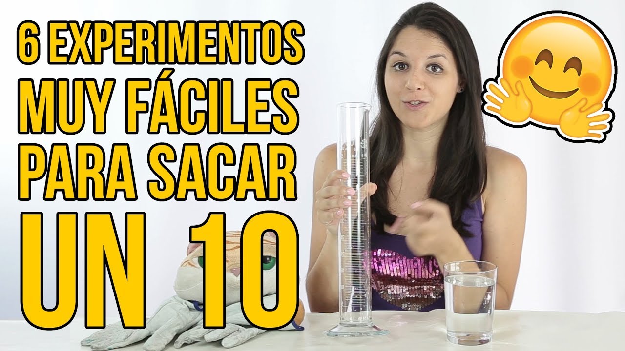 6 EXPERIMENTOS DIVERTIDOS PARA SACAR UN 10 - Experimentos que te ...