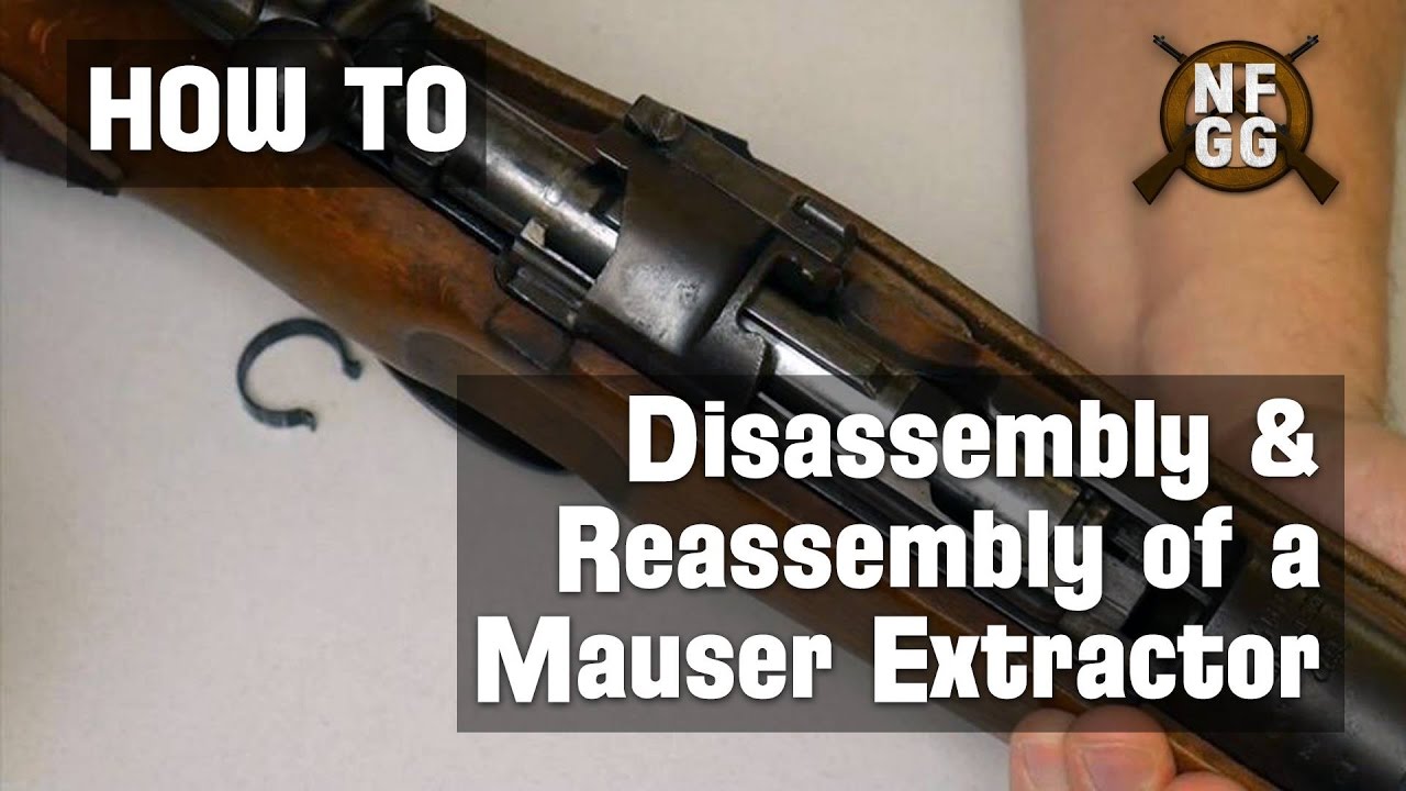 How to Remove a Mauser Extractor and Replace the Extractor Collar - YouTube