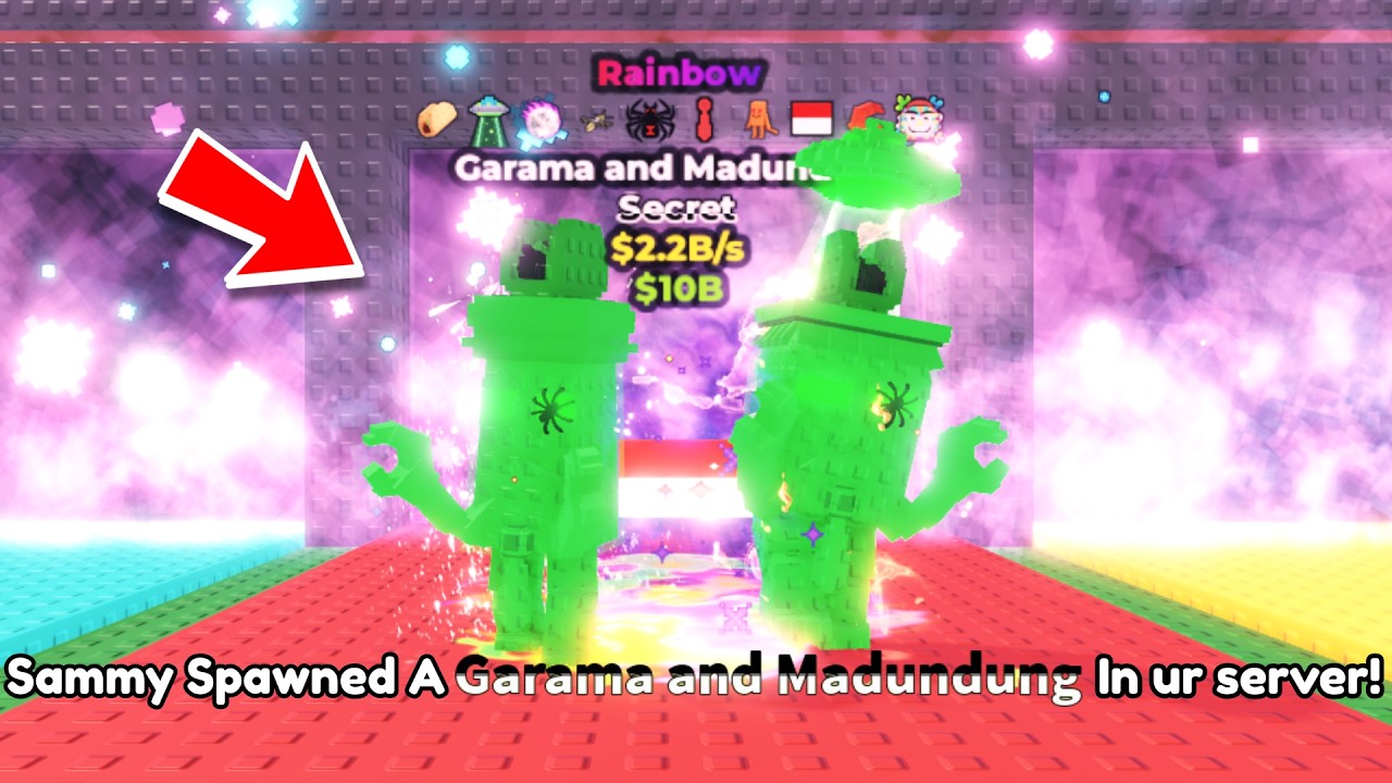 SAMMY SPAWNED A 2.2B/SEC GARAMA... - YouTube