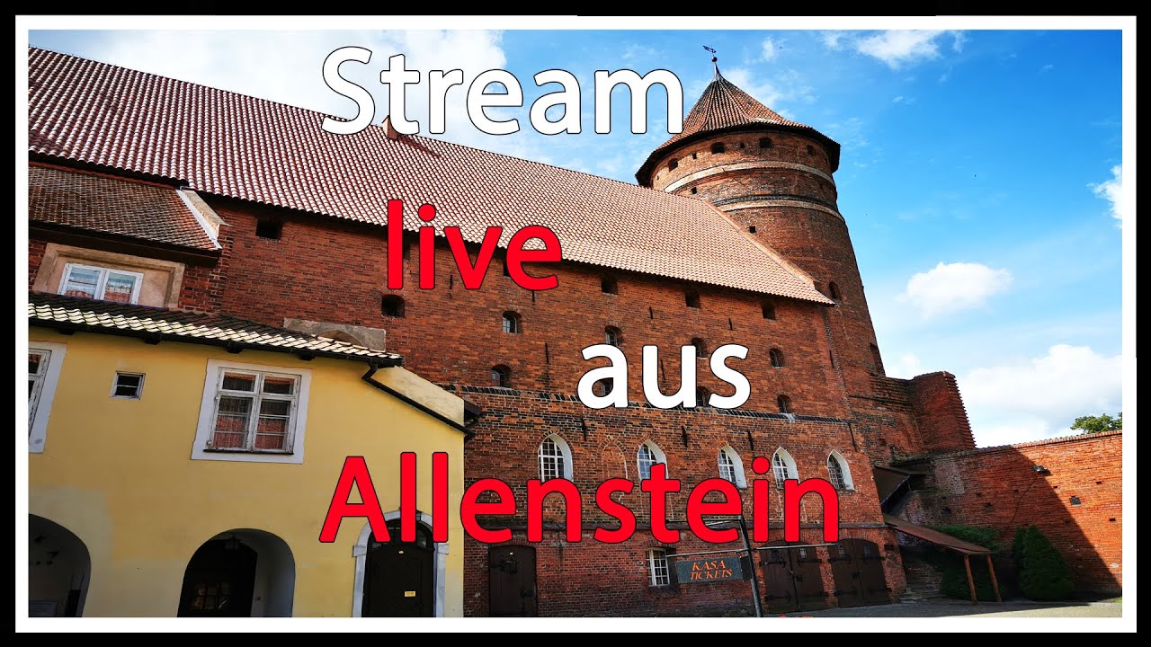 Allenstein in Ostpreußen in 4K - Ein Spaziergang durch die Stadt - YouTube