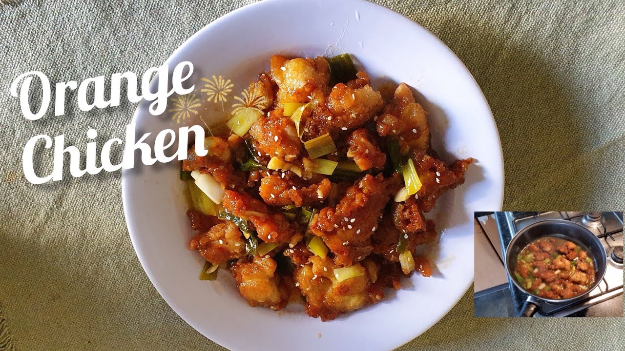 Quick & Easy Orange Chicken Recipe/Crispy And Tasty - YouTube