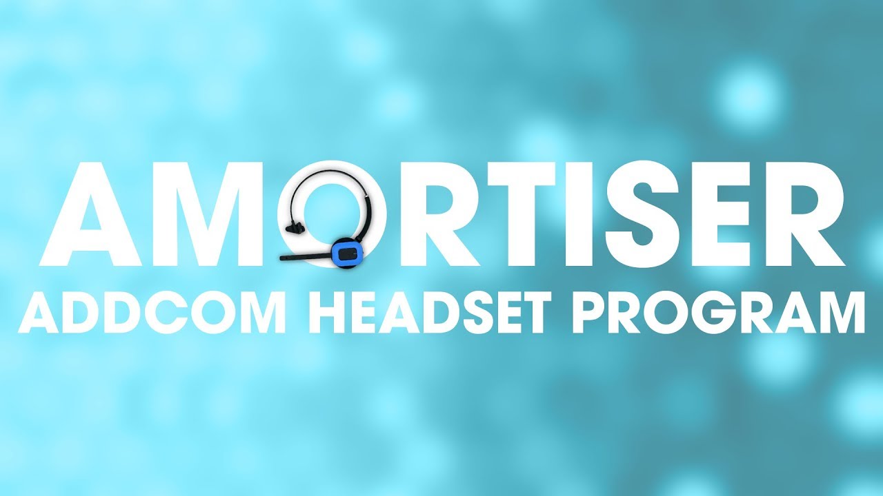 Amortiser: Headset as a Service from ADDCOM - YouTube