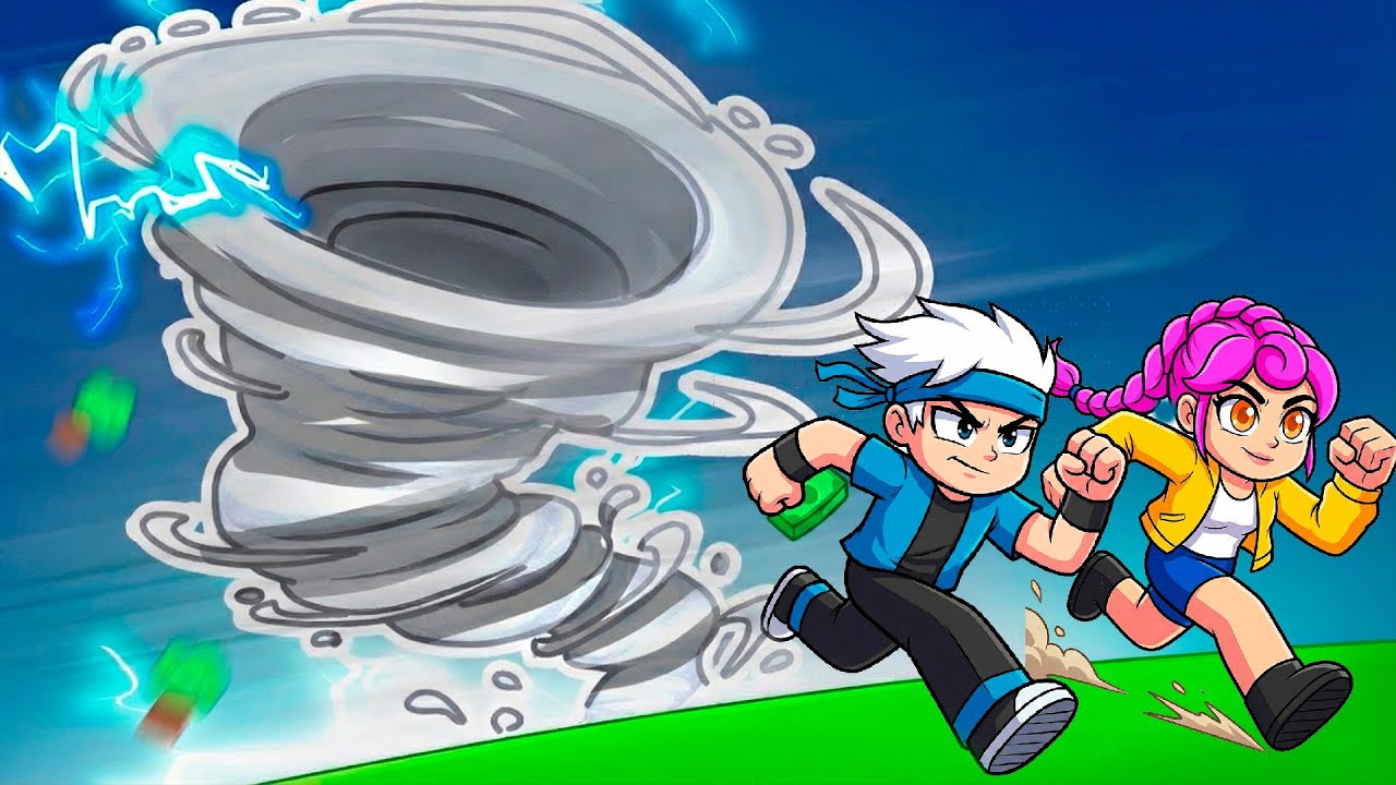 GOTEN e RUMI A SOBREVIVERAM a FURACÃO GIGANTE no Roblox - YouTube