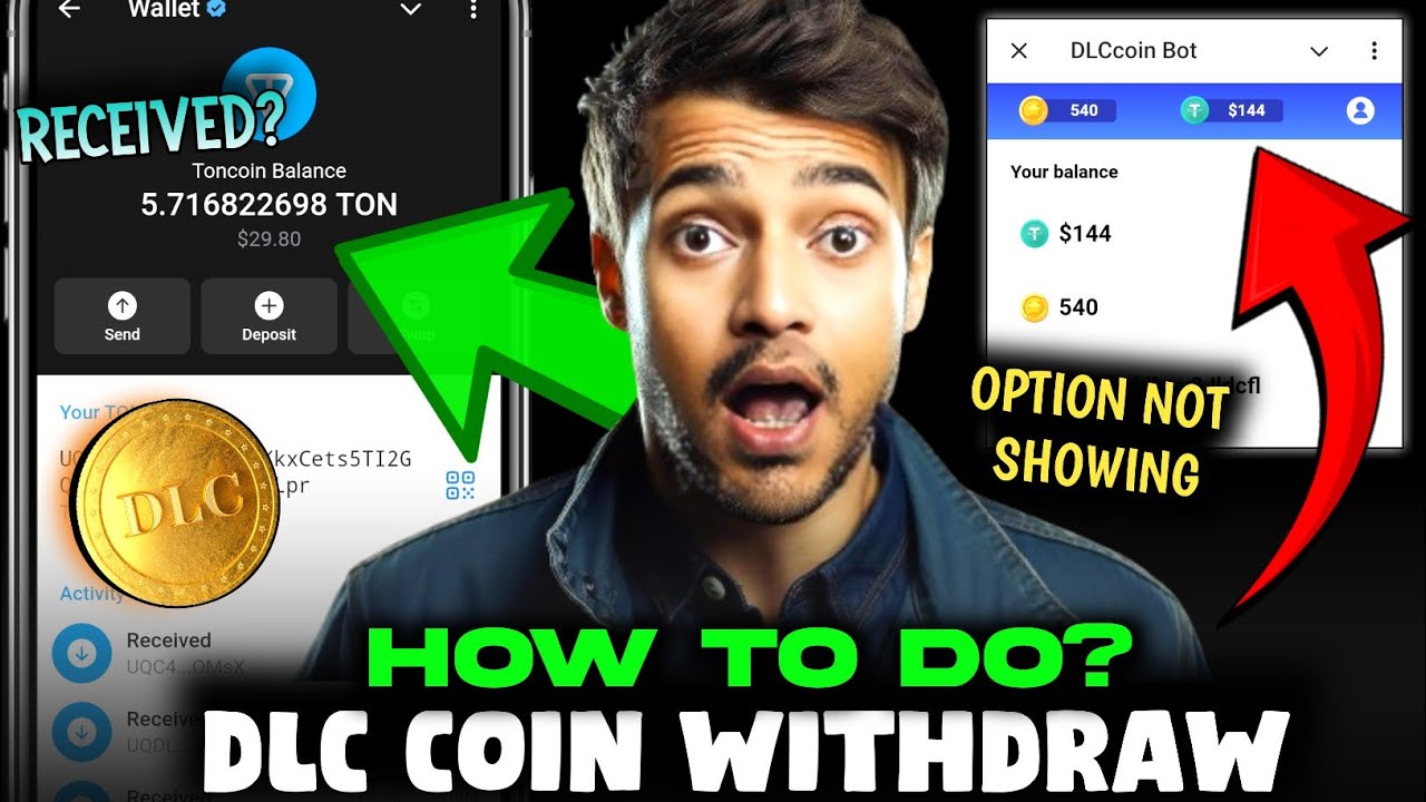DlCcoin Withdrawal Process |Dlc Coin Withdrawal Option Not Showing ...