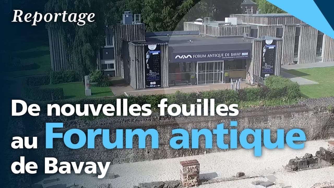 Le Forum antique de Bavay dévoile de nouveaux secrets - YouTube