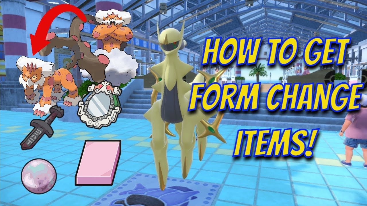 How to get Form Changing Items! (Pixie Plate, Reveal Glass, etc ...