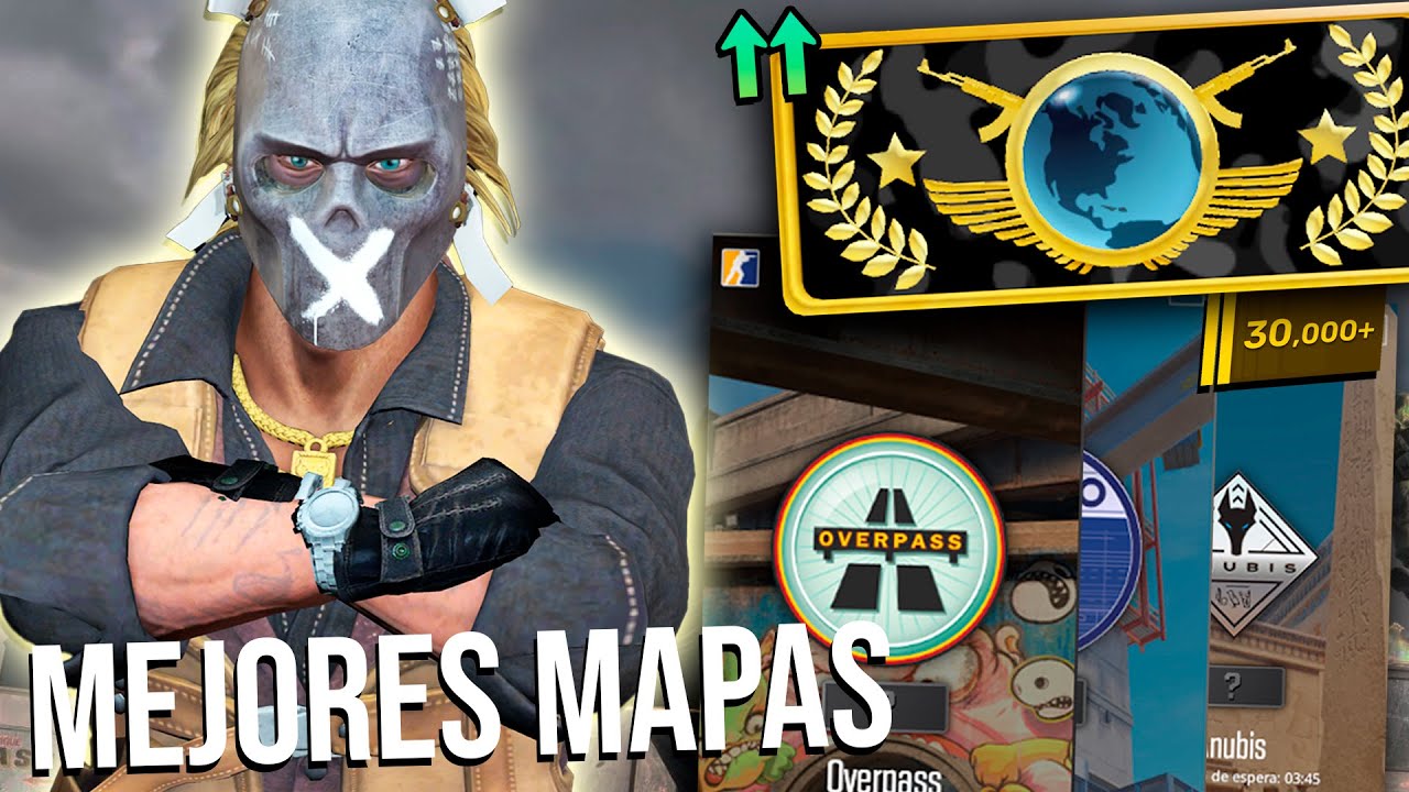 Los 3 MEJORES MAPAS para SUBIR DE RANGO en Counter Strike 2... - YouTube