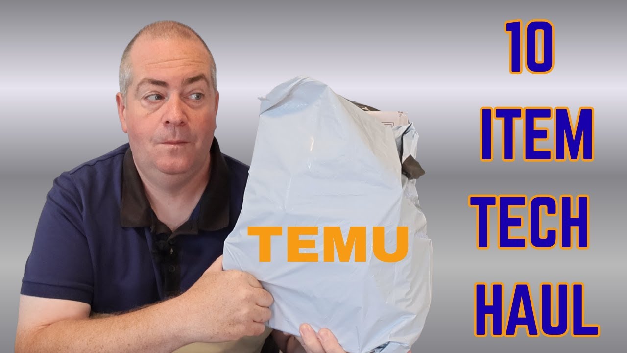 From 4K Cameras to Plasma Torches — 10 Item Temu Tech Madness Haul - YouTube