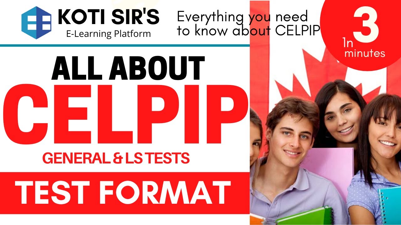 CELPIP Test format - England English - YouTube