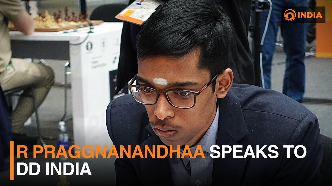 Chess Grandmaster R Praggnanandhaa speaks to DD India - YouTube