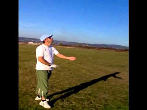 F1A free flight, extra-long model 2520mm 13.11.2010god.wmv - YouTube