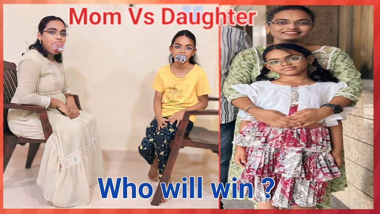Mom Vs Daughter .Who Will Be The Winner ?🤗||అమ్మ కూతురు మధ్య సరదా ...