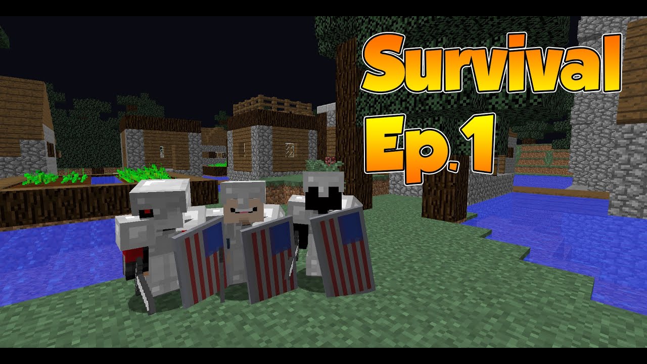 A standard survival server! [new smp server ep.1] - YouTube