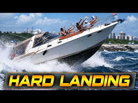 BOATERS WENT FLYING IN FEAR AT HAULOVER INLET!! | HAULOVER INLET BOATS | BOAT ZONE