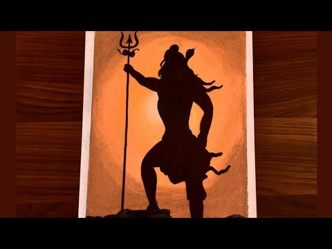 How to draw lord sivan with step by step - YouTube