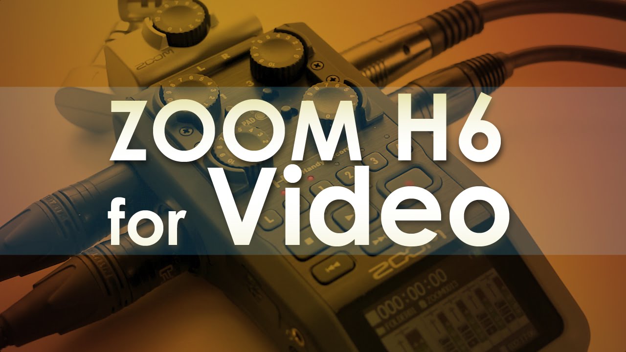 Zoom H6 for Video - YouTube