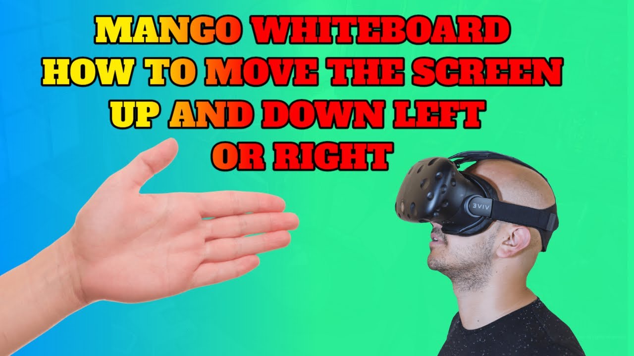 How to move the screen in Mango Whiteboard - YouTube