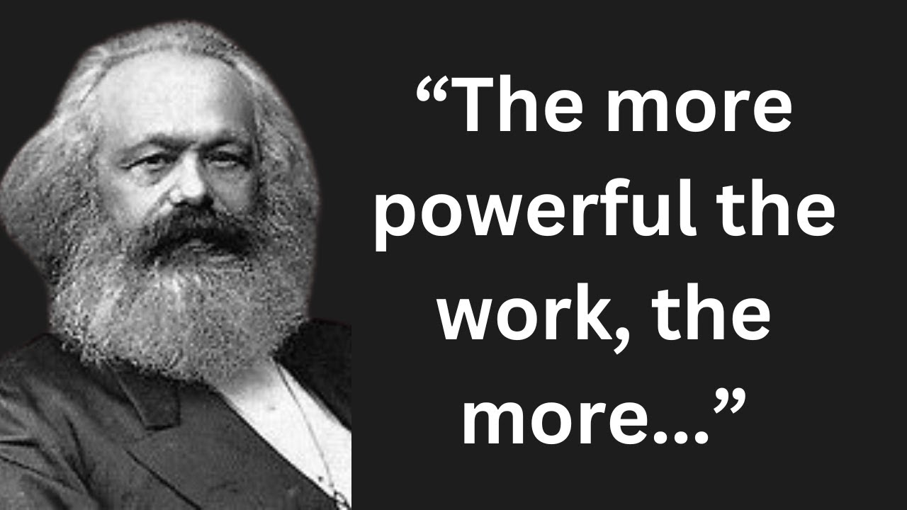 Karl Marx Inspirational Quotes - YouTube