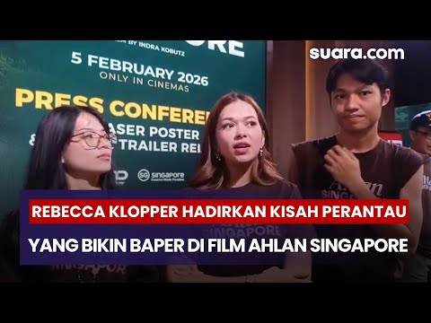Rebecca Klopper dan Kiesha Alvaro Hadirkan Kisah Perantau yang Bikin Baper di Film Ahlan Singapore