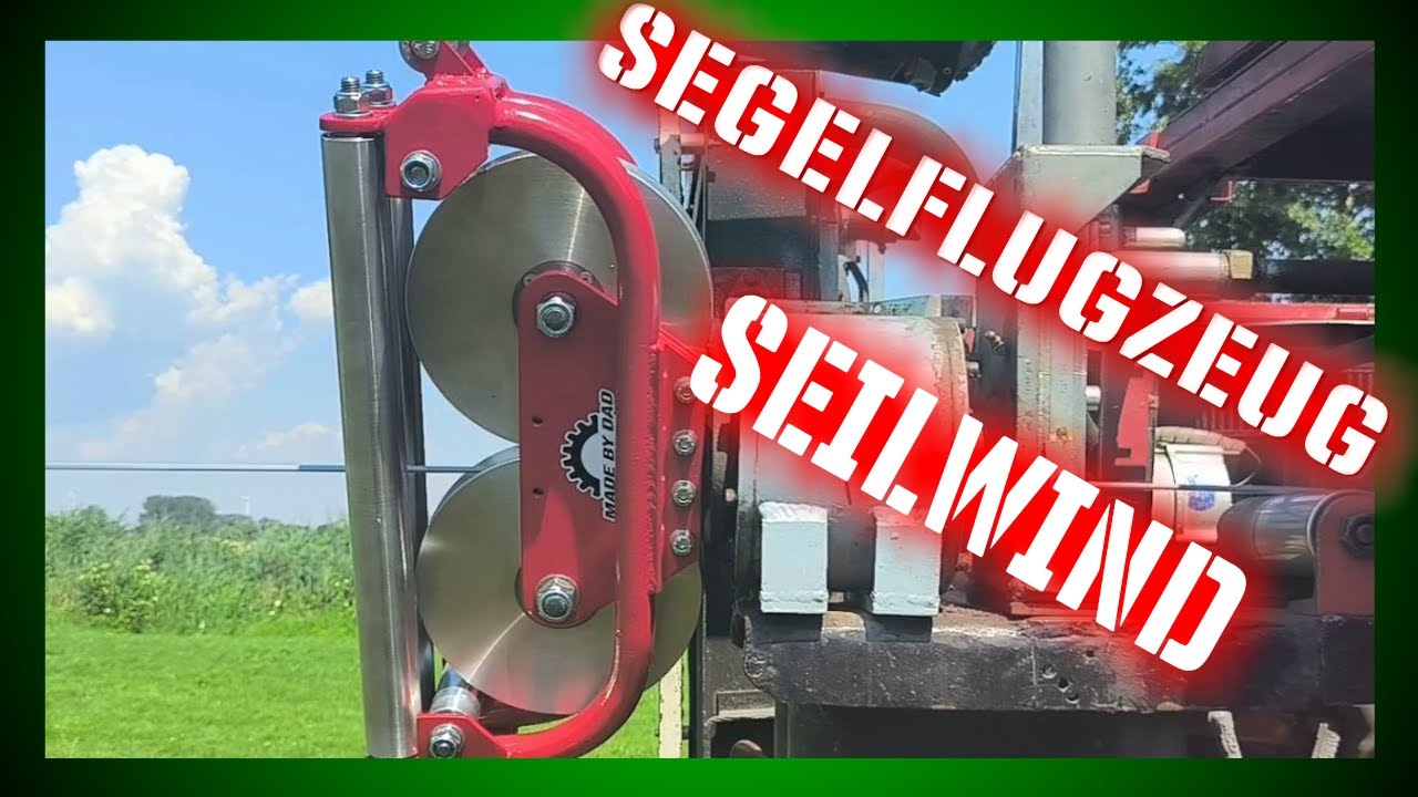Segelflugzeug-Seilwinde Reparieren und Überholen - YouTube