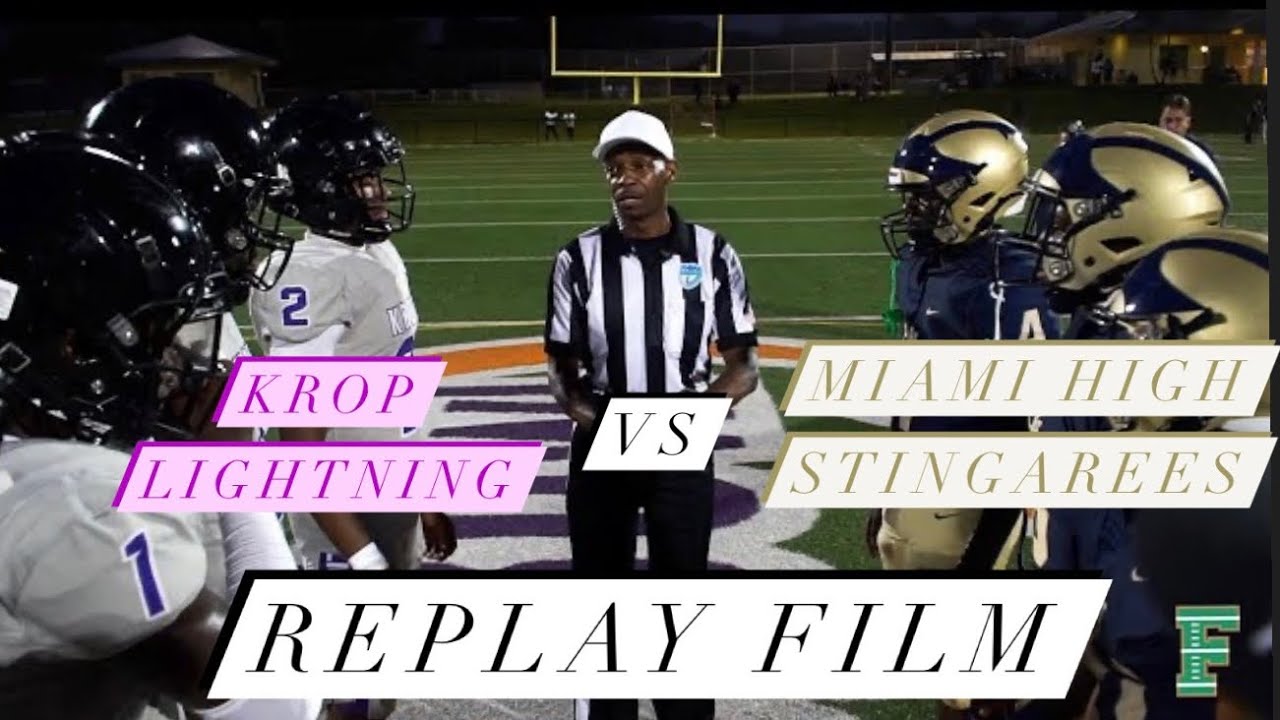 Krop Lightning vs Miami High Stingarees - REPLAY FILM # ...