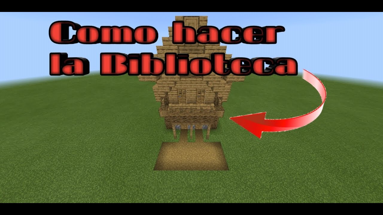 Como hacer la Biblioteca en Minecraft [NeronimoCraft] - YouTube