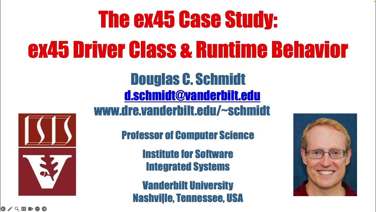 The ex45 Case Study (Part 2): The Driver Class and Runtime Behavior - YouTube