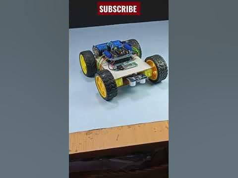 How To Make Table Edge Avoiding Robot || #arduino #arduinoproject #arduinonano #diyrobot - YouTube