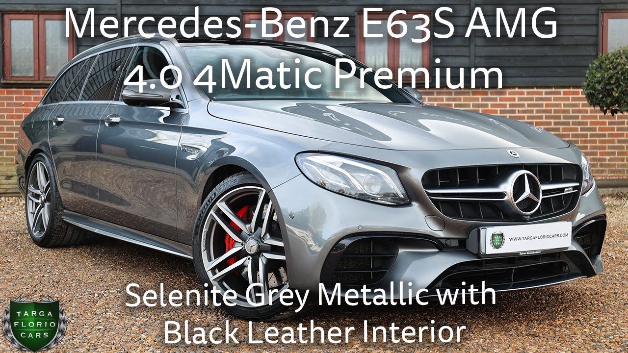 [4K] Mercedes-Benz E63S AMG 4Matic Premium registered September 2017 ...
